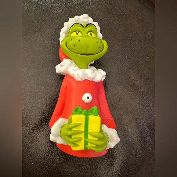Hallmark | Holiday | The Grinch Grumpy In The Fridge Battery Operated ...